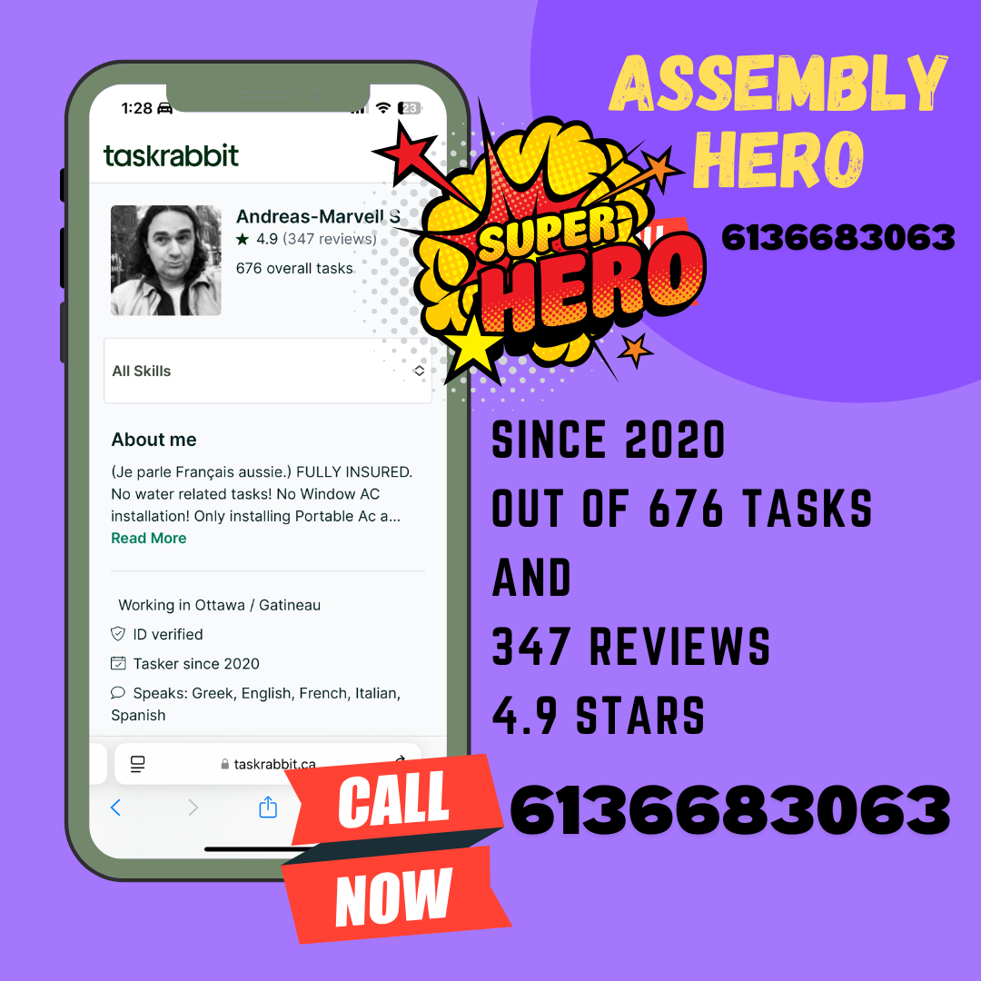 Furniture Assembly Service Expert Ottawa Gatineau » The Assembly Hero